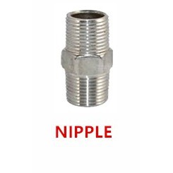1/2" Stainless Steel SUS304 Y Tee Elbow socket Nipple Valve Socket MTF ...