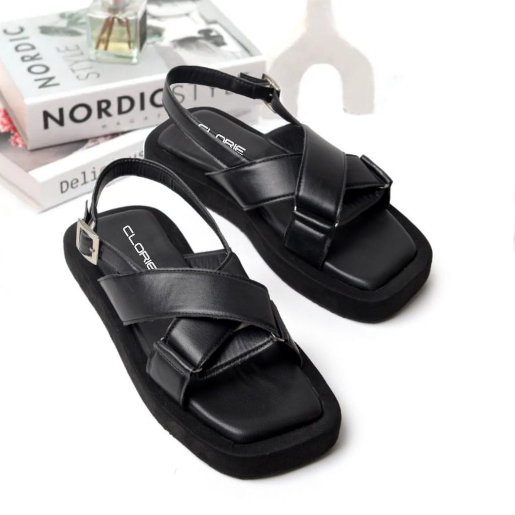Nikita CLORIE Women's Platform Back Strap Sandals | Shopee Malaysia
