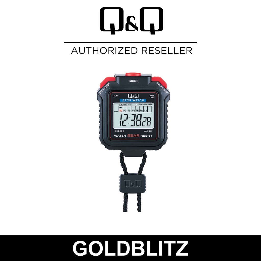 Q&Q Stopwatch HS43J001Y HS43J002Y HS43 Stop Watch | Shopee Malaysia
