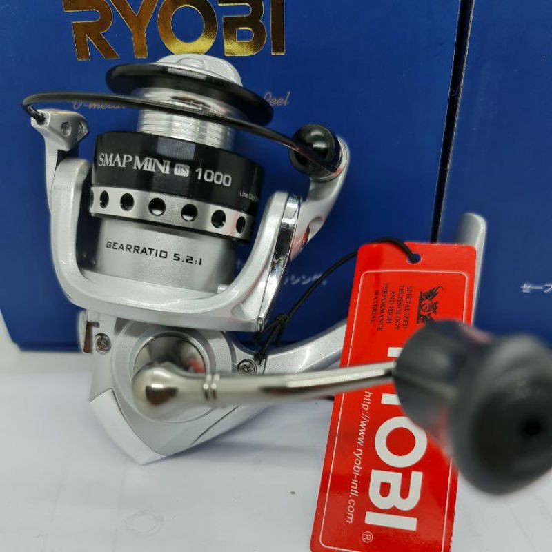New Ryobi SMAP Mini-500/ 800/1000 UL Spinning reel | Shopee Malaysia