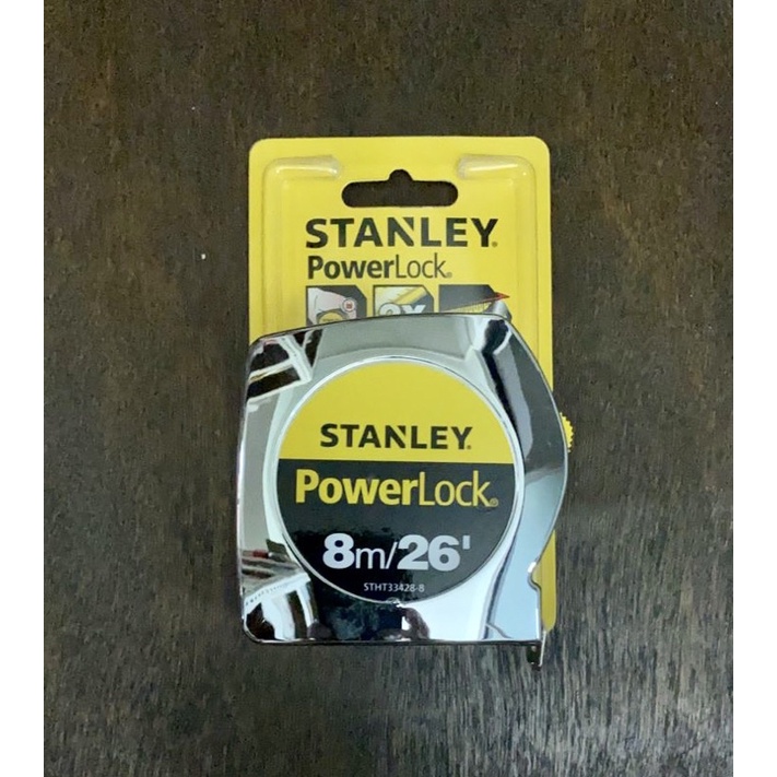Stanley POWERLOCK Measuring Tape (8 m / 26 ft) | Shopee Malaysia