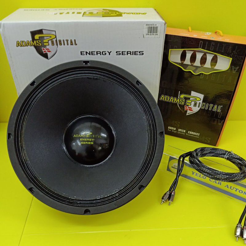 ADAMS DIGITAL ENERGY SERIES EPA-2075 12" WOOFER SPEAKERS(foc Adams ...