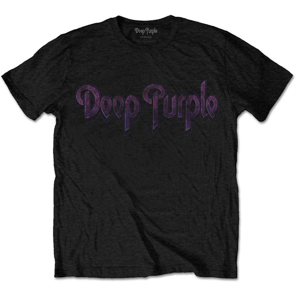 Deep Purple 'Vintage Logo' T Shirt 🔥100% OFFICIAL MERCH🔥 | Shopee Malaysia