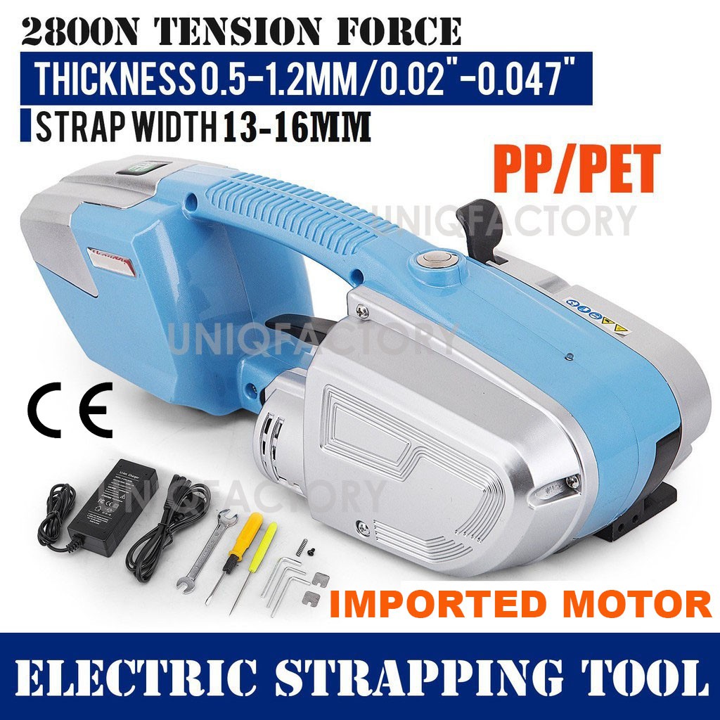 NEW Auto Portable Electric Rechargeable Battery Strapping Machine Strap ...
