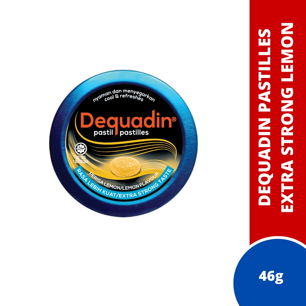 Dequadin Pastilles Assorted Flavours 46g-50g (Tin) | Shopee Malaysia