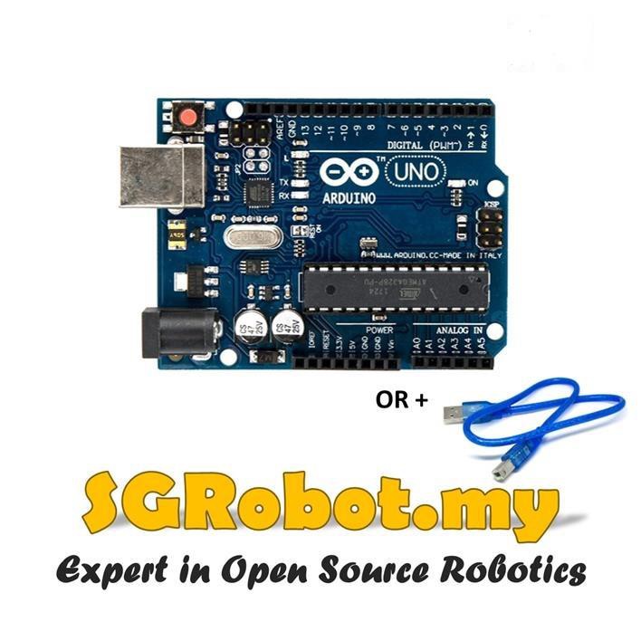 UNO R3 Compatible Atmel DIP ATMEGA328P UNO R3 / Arduino USB Cable DIP ...