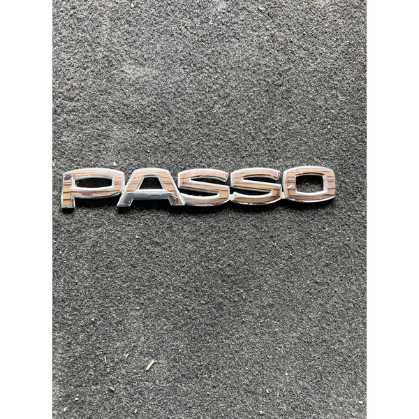 PASSO LOGO USED JAPAN | Shopee Malaysia