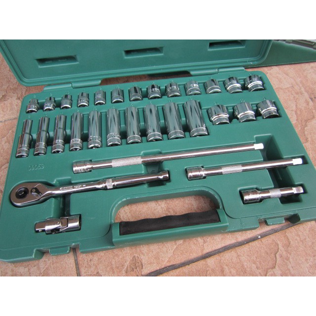 Sata Tools 31pc 3/8"Dr. 6PT Socket Set (Metric) | Shopee Malaysia