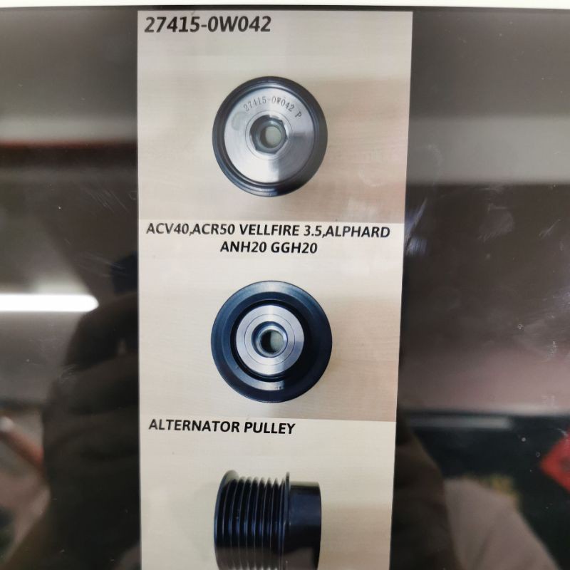 TOYOTA CAMRY ACV40,VELLFIRE 3.5,ALPHARD ANH20,GGH20 ALTERNATOR PULLEY ...