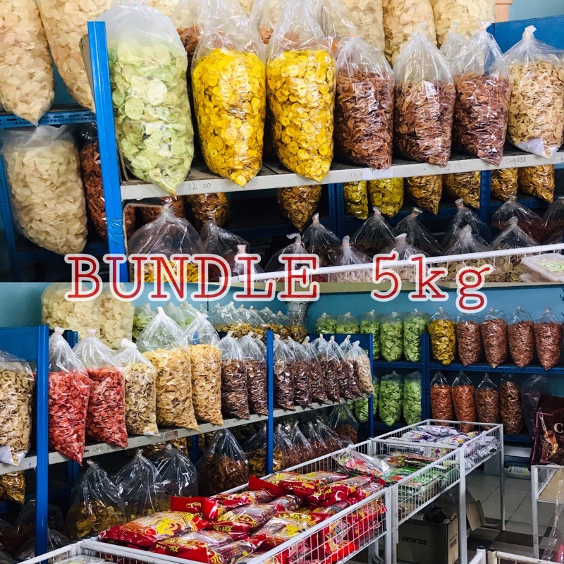 KEREPEK BUNDLE PELBAGAI JENIS 5KG PISANG TANDUK KEREPEK UBI KEROPOK ...