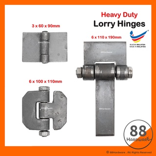 6mm Lorry Hinges / Welding Hinges Metal / Ensel Welding Pintu / Ensel ...