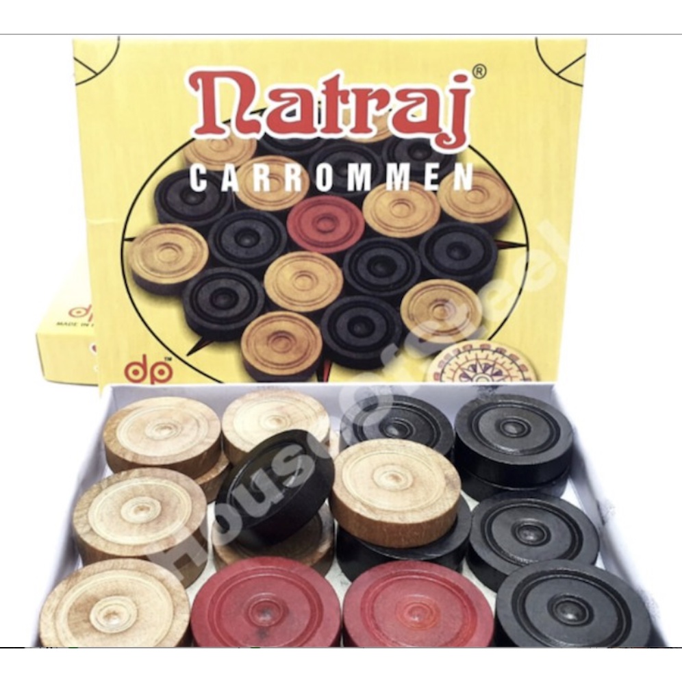 Premium Tournament Carrom Men Natraj (High Grade Wooden Tournament ...