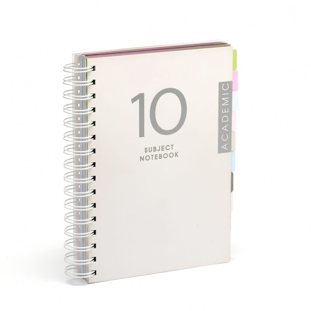 Masterprint 3 / 5 / 10 Subjects Notebook A5/B5 Wire-O Ring Binded PP ...