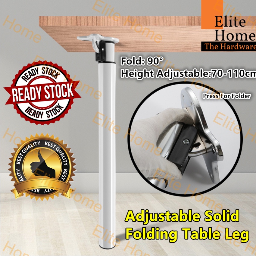 EliteHome (1Pc) 90° Adjustable Solid Folding Table Leg for Furniture ...