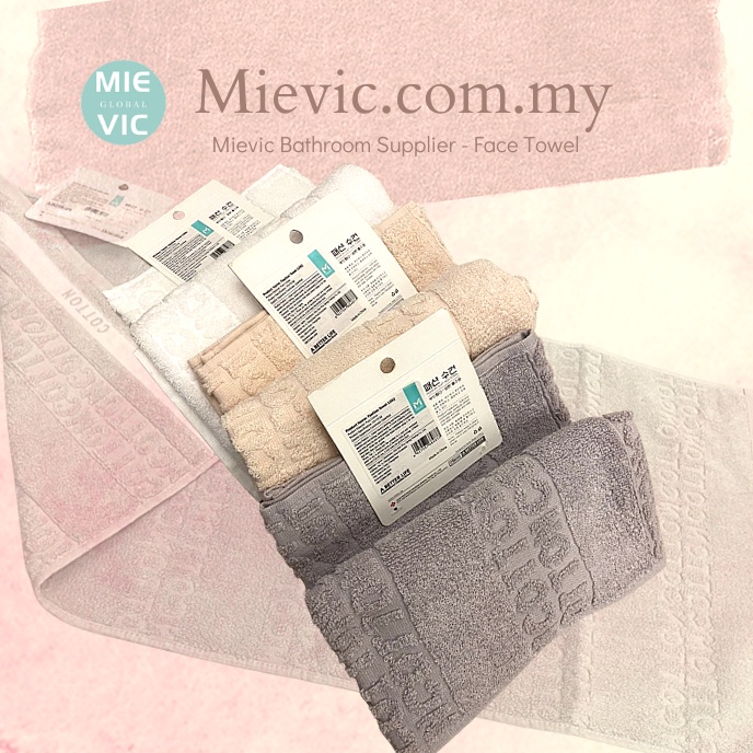 Mievic Bathroom Face Towel | Shopee Malaysia
