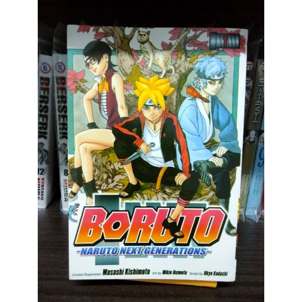 BORUTO MANGA VOL 1-8 (ENGLISH) | Shopee Malaysia
