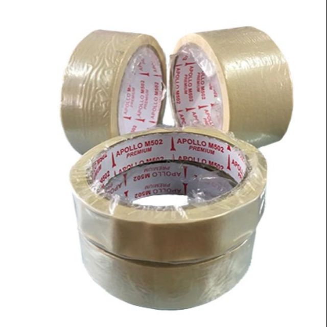 Apollo M502 Masking Tape 18mm/24mm/36mm/48mm (18yard) | Shopee Malaysia