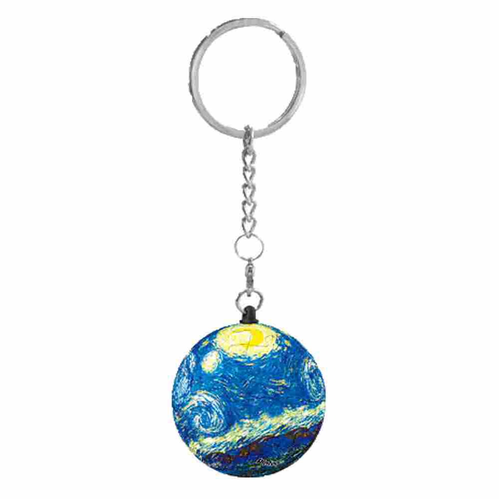3D Keychain The Starry Night, June 1889 | Shopee Malaysia