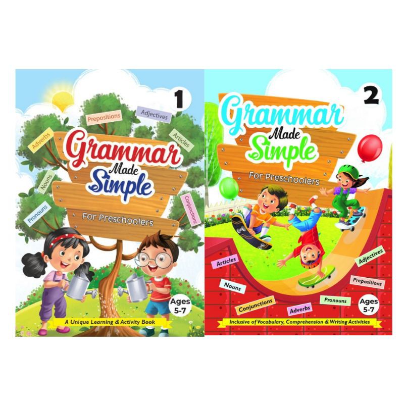 Grammar Book for Preschoolers/Buku Grammar Prasekolah/Buku Prasekolah ...