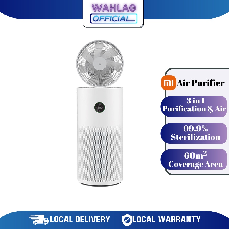 Xiaomi Smart Circulating Air Purifier 8m Circulating Air Supply Triple ...