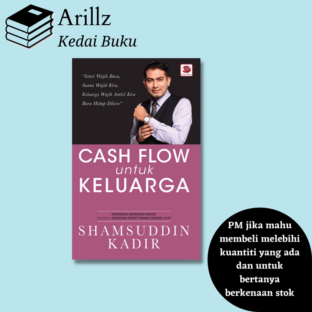 Galeri Ilmu : CASH FLOW UNTUK KELUARGA (Shamsuddin Kadir) | Shopee Malaysia