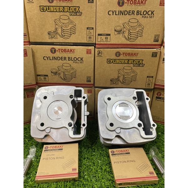 TOBAKI RACING CYLINDER BLOCK KIIT SET YAMAHA LAGENDA 115 SRL115 SRL115 ...
