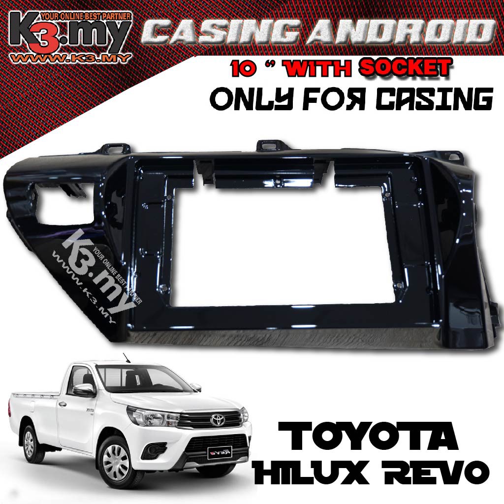 Toyota Hilux Revo 2016 10'' Android Casing (Socket USB) | Shopee Malaysia