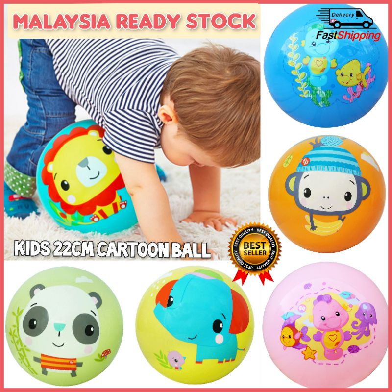 🔥Kids Ball🔥22cm Fisher-Price Cartoon Inflatable Pat Ball kids PVC ...
