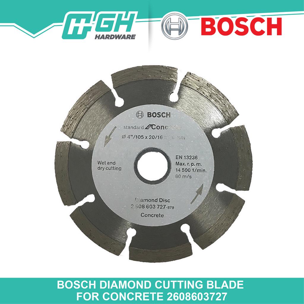 [ GH HARDWARE ] BOSCH Diamond Cutting Blade For Concrete ( 2608603727 ...