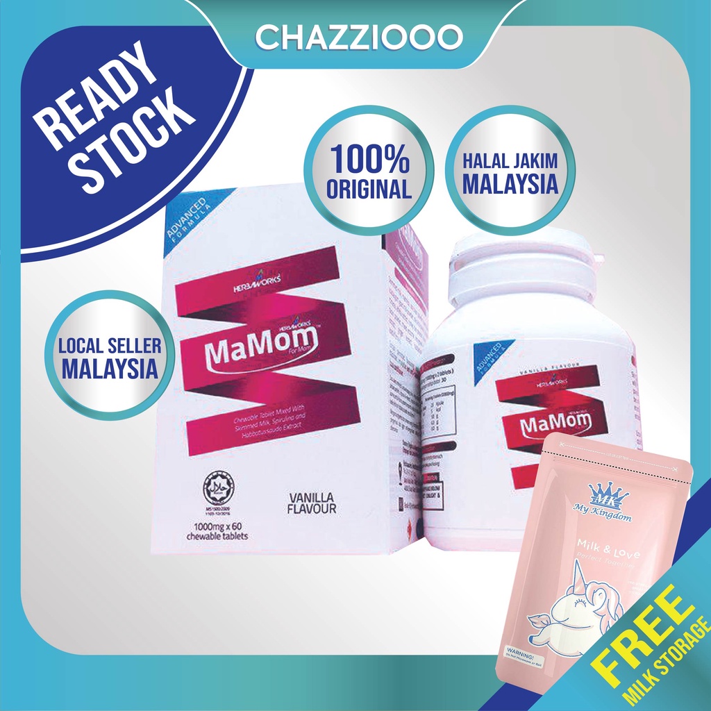 READY STOCK 】 Original MaMom Milk Booster Milkbooster + FREE Milk ...