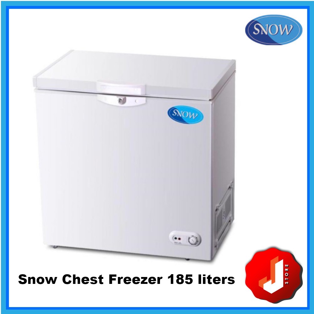 Snow Chest Freezer 185 liters BD(W)-185/ BDW-185 | Shopee Malaysia