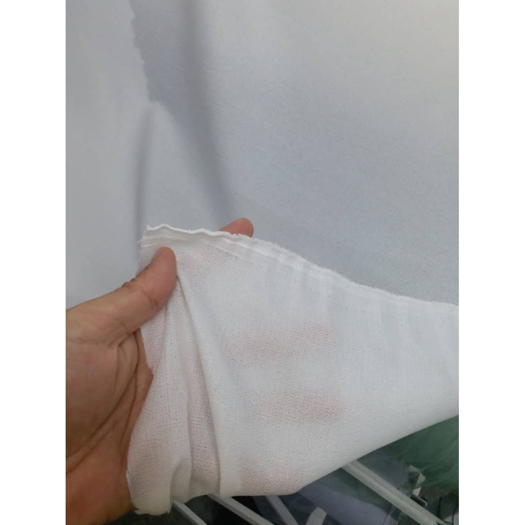 Interfacing Jacket Tebal - Off white | Shopee Malaysia