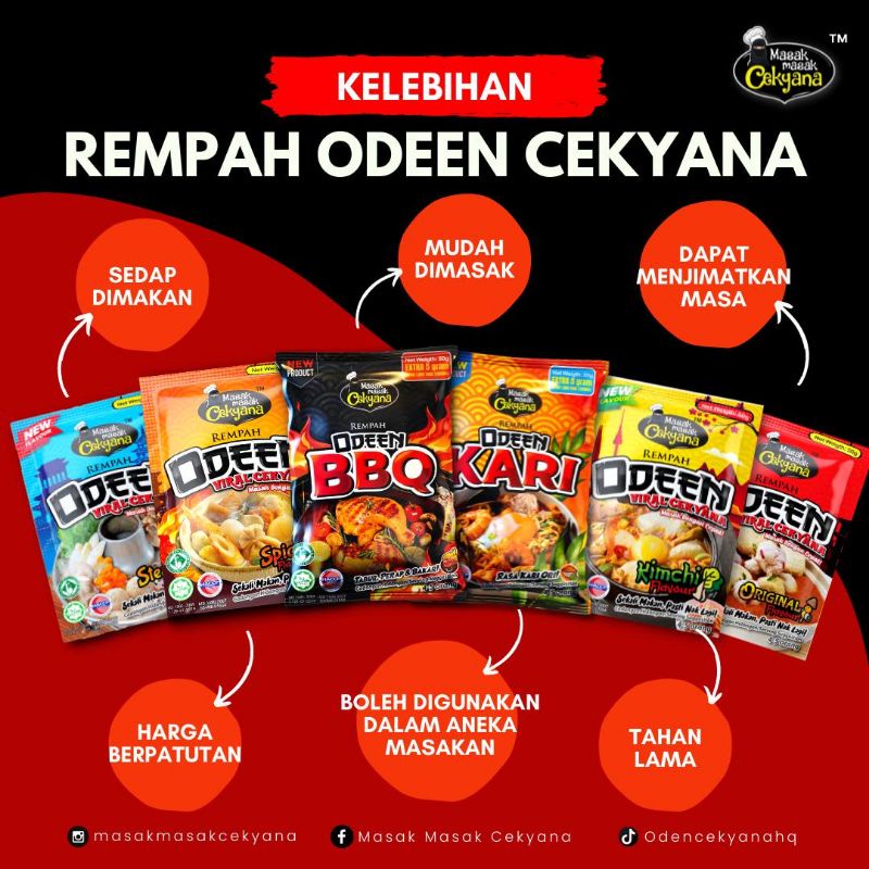 REMPAH ODEEN VIRAL BY CEK YANA(EDISI BARU) | Shopee Malaysia