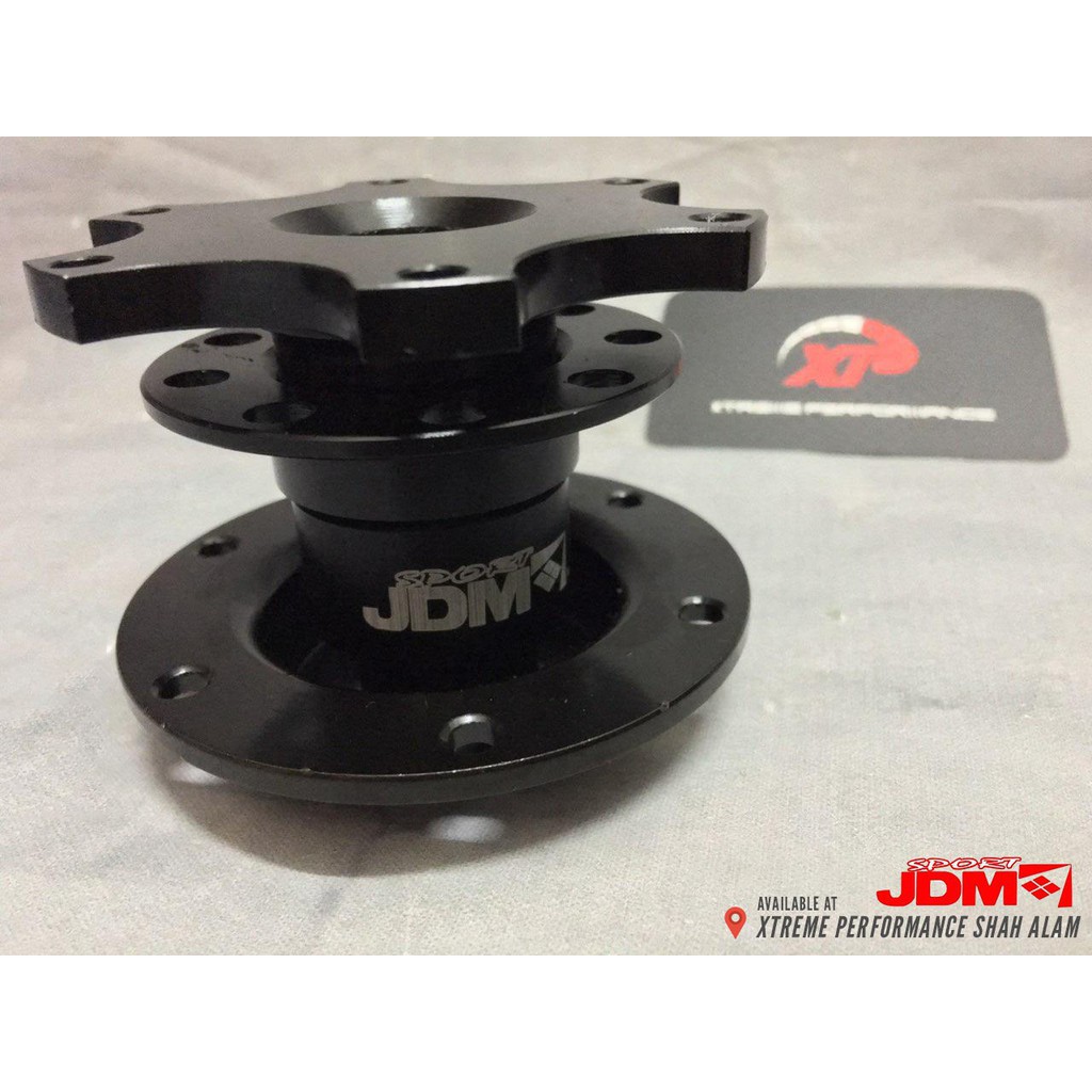 ORIGINAL READY STOCK STEERING QUICK RELEASE JDM BLACK | Shopee Malaysia