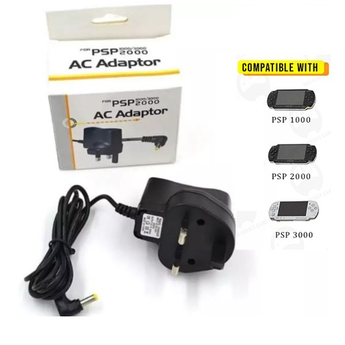 PSP 1000/2000/3000 3 PIN Power AC Adaptor 5V AC Adaptor | Shopee Malaysia