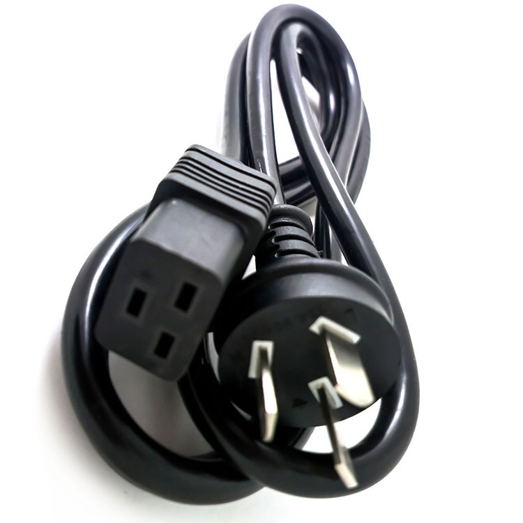 16A server power cord Horizontal product tail 16A three plug-C19 power ...
