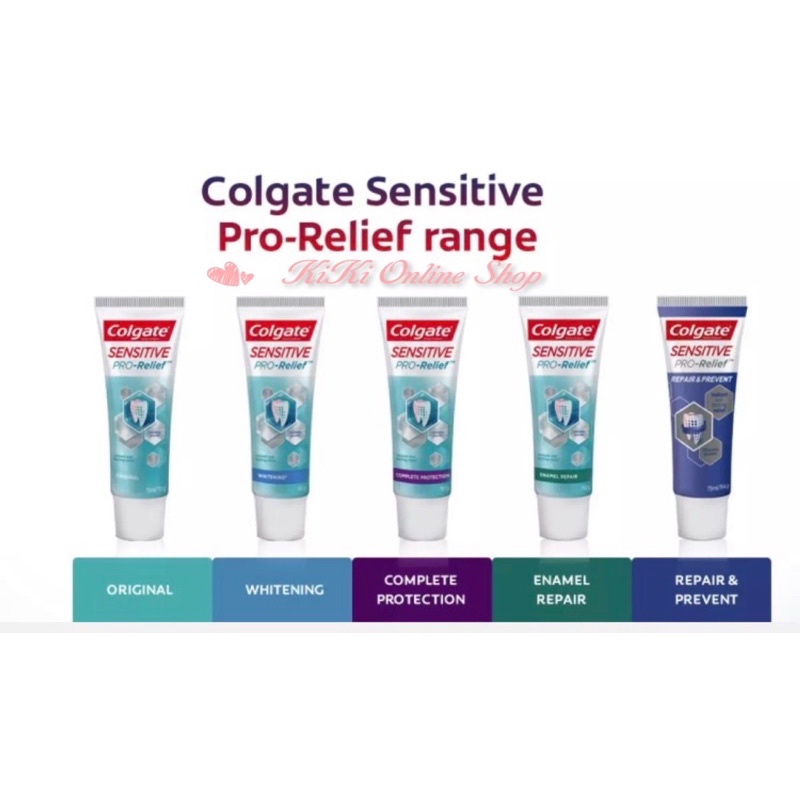 Colgate Sensitive Pro Relief Complete Protection Toothpaste 110g ...
