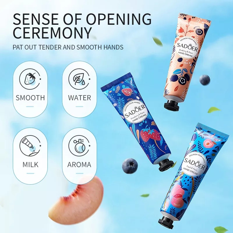 Sadoer Hand Cream Perfumes Hand Essence Moisturizer Natural Hand cream 30g | Shopee Malaysia