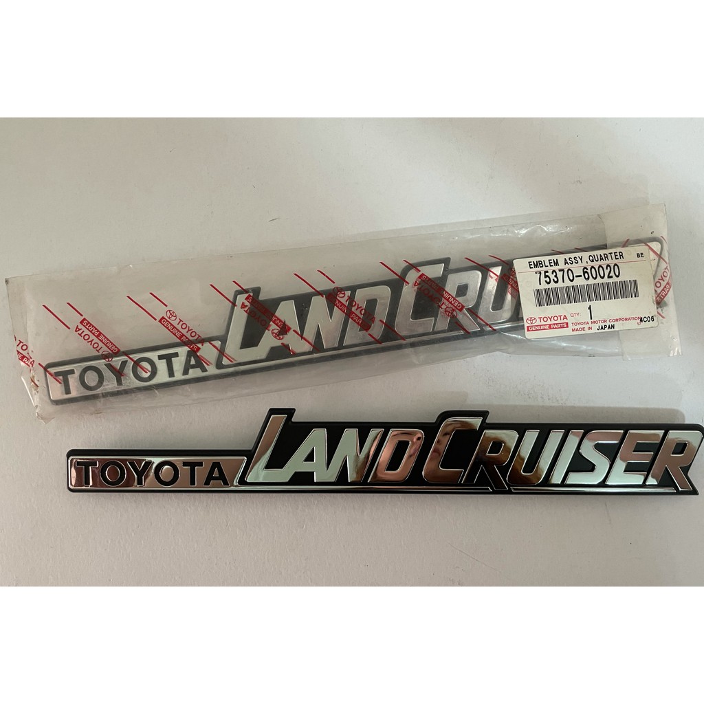 Toyota Land Cruiser Emblem logo | Shopee Malaysia
