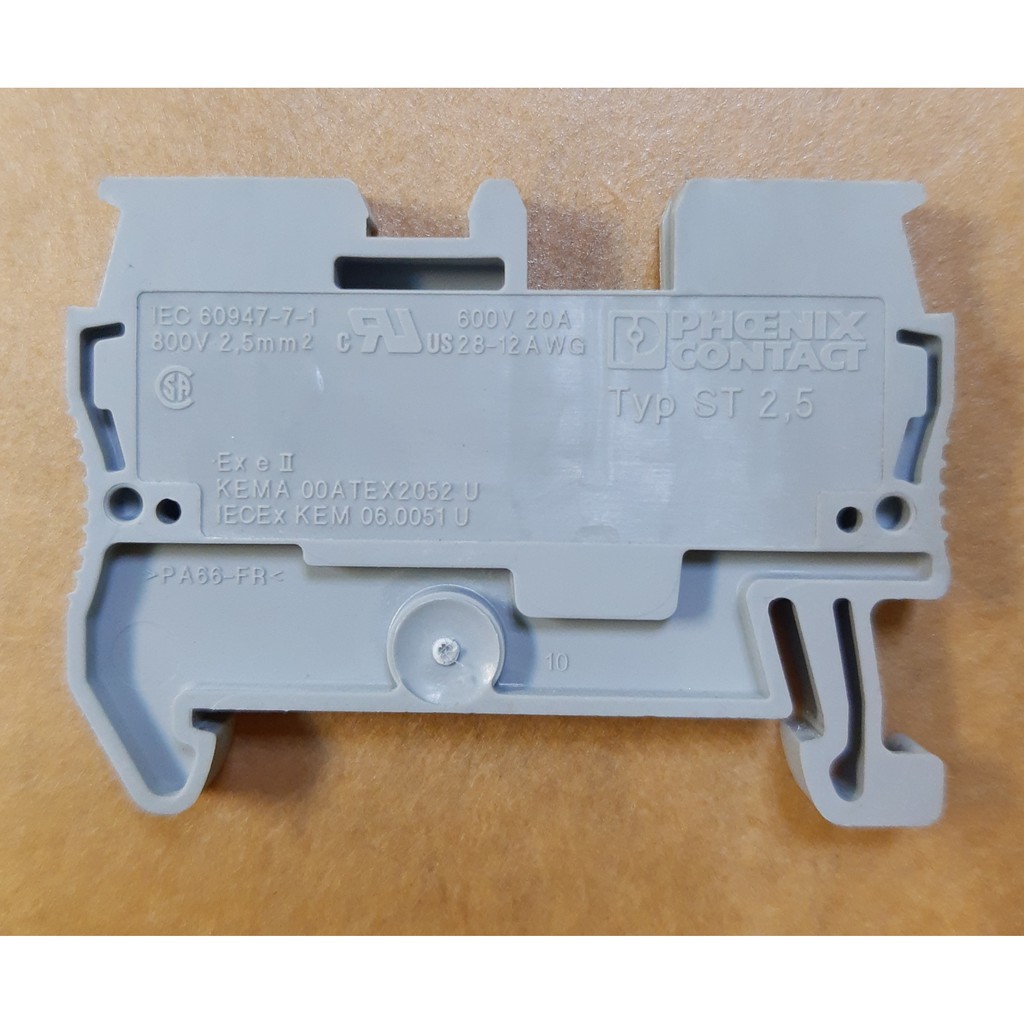 Phoenix Contact Feed-through terminal block - ST 2.5 - 3031212 (Pack of ...