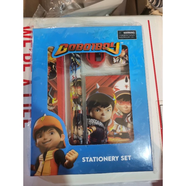 Original BoBoiBoy Stationery Set of 6s | Shopee Malaysia