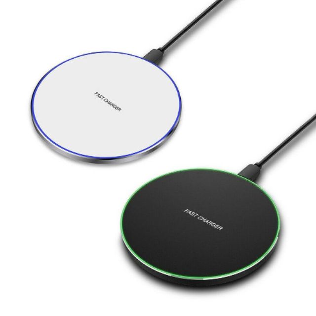 Wireless fast charging pad for iphone and android | Shopee Malaysia