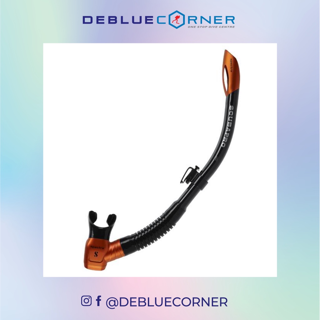 SCUBAPRO Spectra Semi-Dry Snorkel (Scuba Diving/Snorkeling) 100% Authentic Official Dealer ...