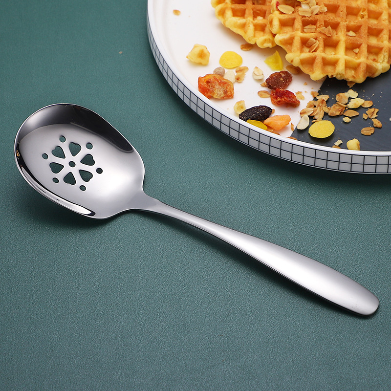 304Stainless Steel Big Spoon Public Spoon Buffet fen cai Tablespoons ...