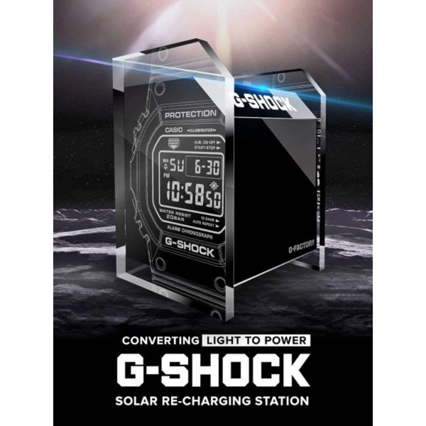ORIGINAL Casio G-Shock Solar Charging Station | Shopee Malaysia