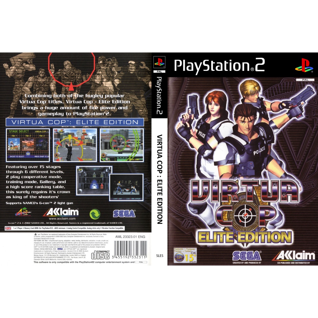 🔥PS2 CD DVD Games🔥 Virtua Cop Elite Edition (CD Game) | Shopee Malaysia