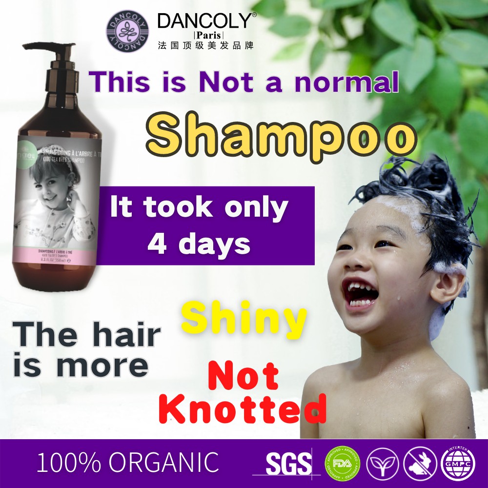 [READY Stock!!!] Dancoly Paris Tea Tree Kids Shampoo(250ml ...