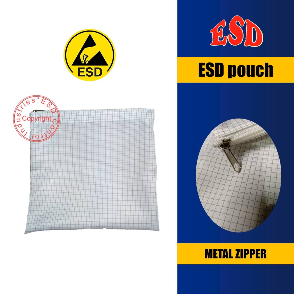 ESD- Antistatic Small Bag with ZIP, Pencil case, Tools bag, Carry Bag ...