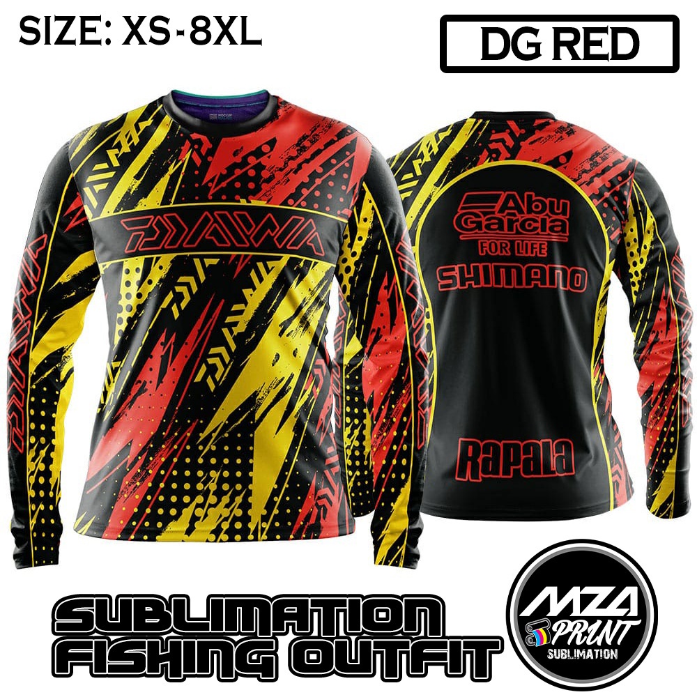 Baju Pancing DAIWA Fishing Sublimtion OutFit Jersey SUBLIMATION ...