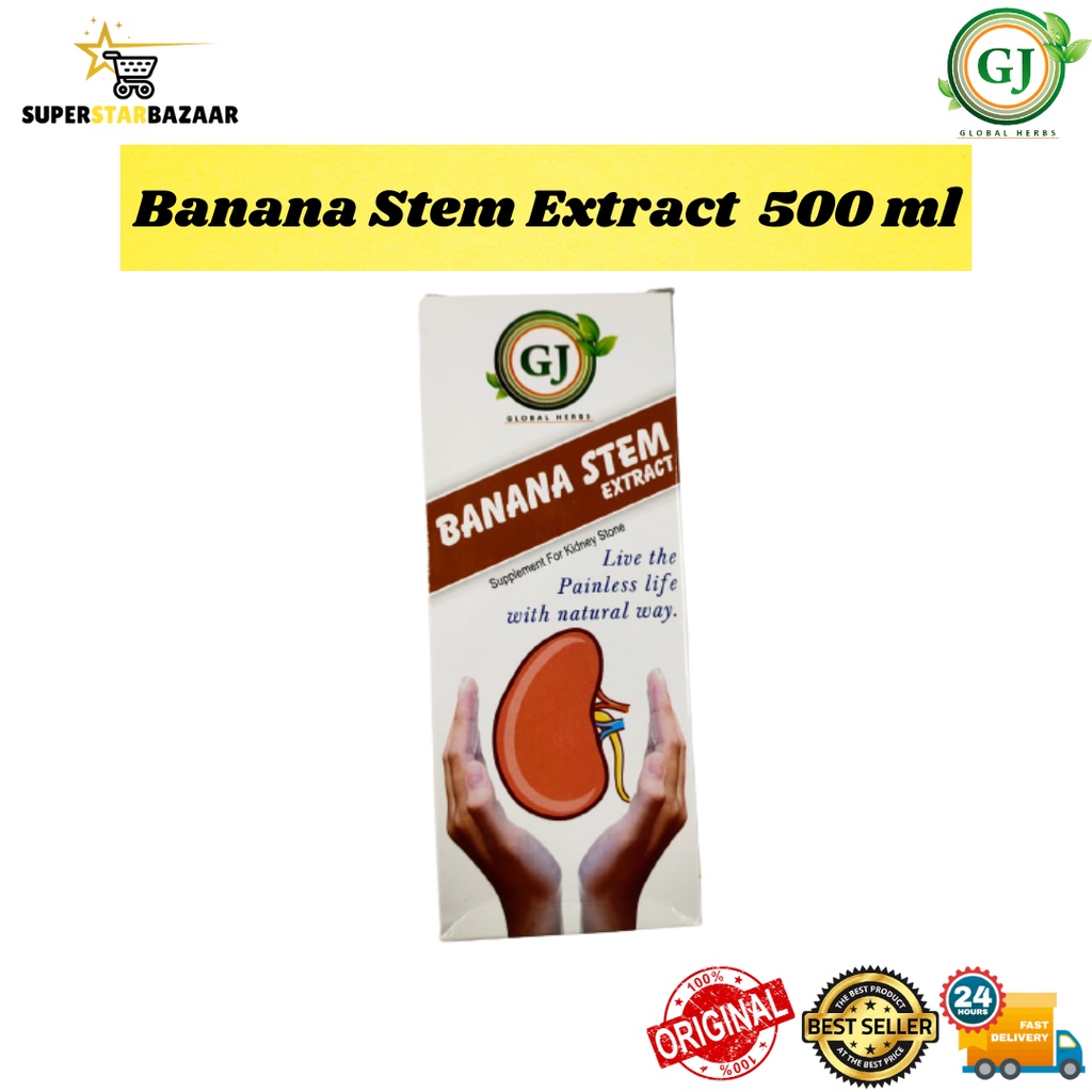 Gj- Banana Stem Extract / Vaazhaitandu Saaru - 500ml | Shopee Malaysia